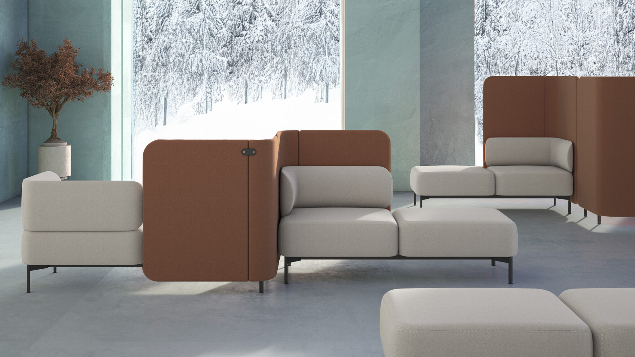 PANTONE 17-1230 Mocha Mousse: confort et durabilité